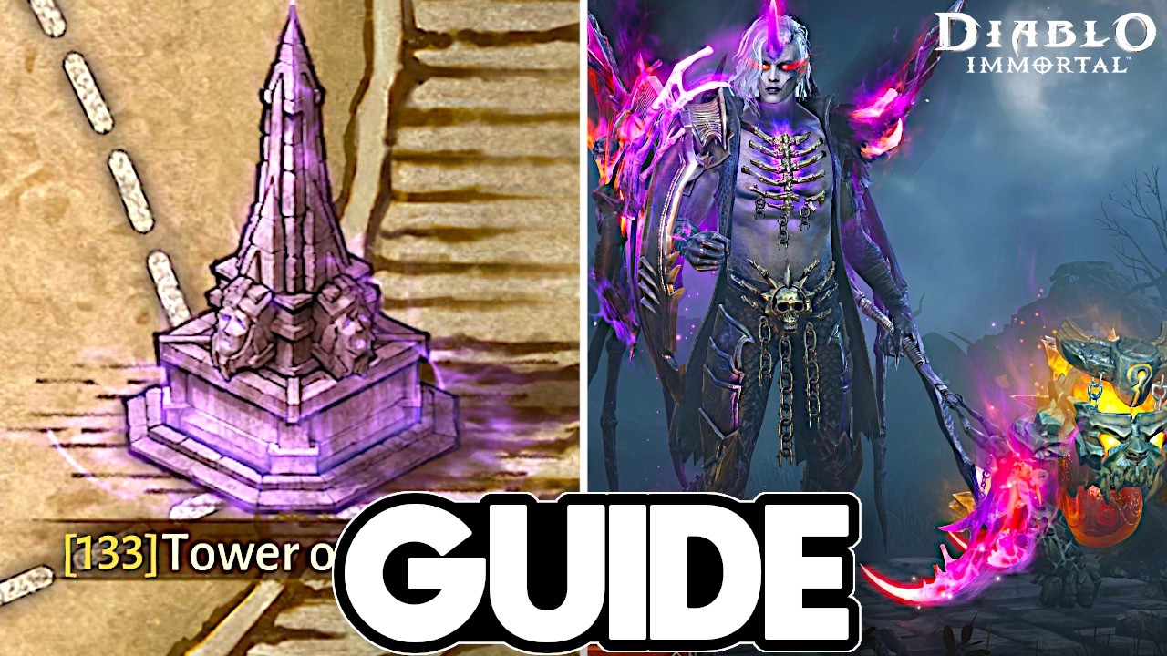 Complete NEW Accursed Tower Guide in Diablo Immortal - YouTube
