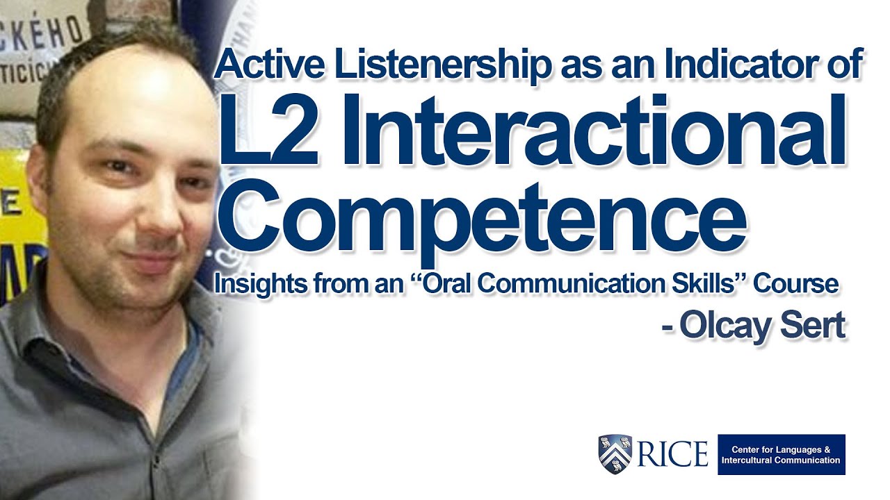 Active Listenership as an Indicator of L2 Interactional Competence ...