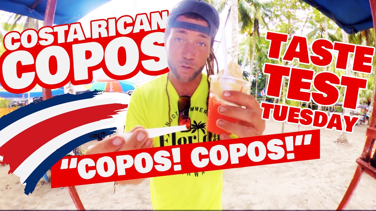 Costa Rican COPOS! - Taste Test Tuesday - YouTube