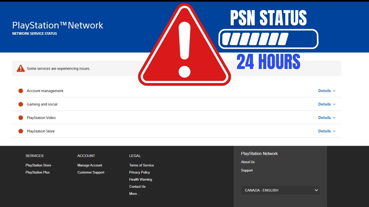 Stay updated on whether the PSN servers are back online with updates ...
