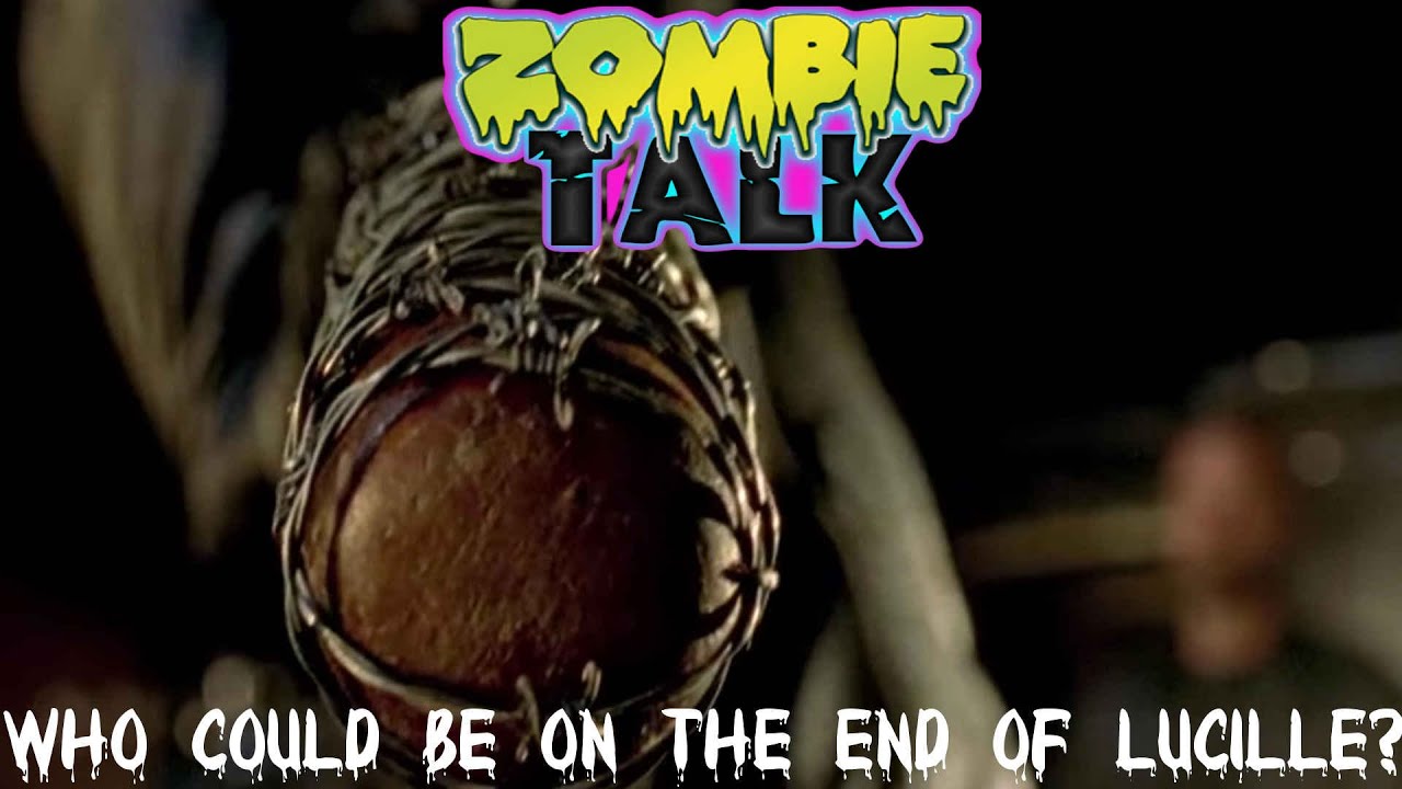 who was on the end of Lucille on the walking dead??? - YouTube