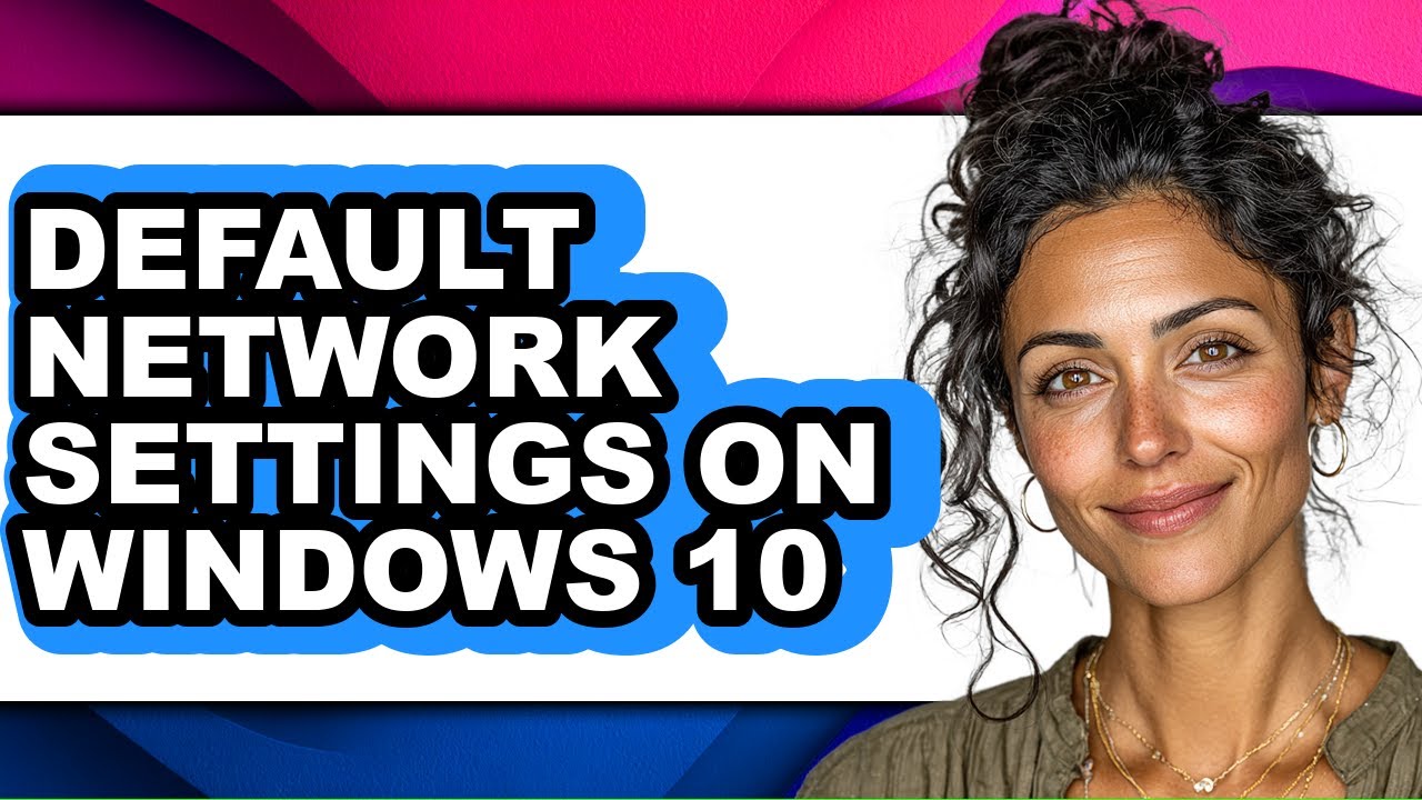 How to Default Network Settings on Windows 10 (updated) - YouTube