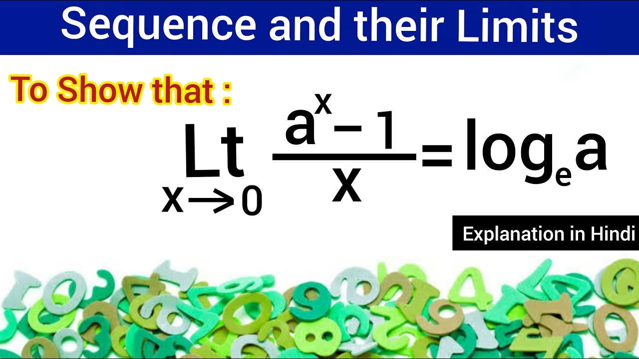 Solve Important Question of Limits | Sequence and its Limits ...
