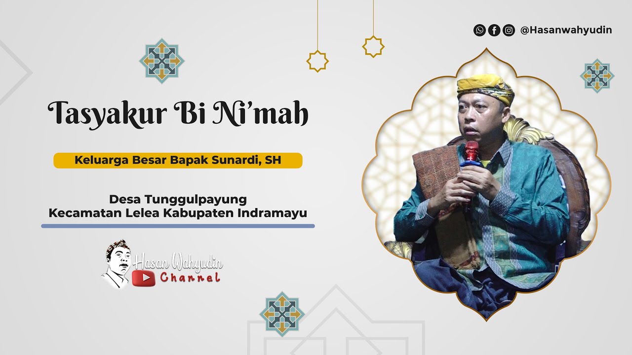 Tasyakur Bi Ni’mah Keluarga Besar Bapak Sunardi, SH - YouTube