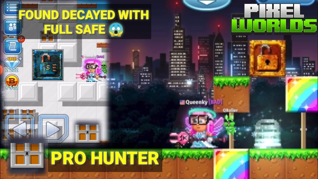 DECAYED WORLD HUNT | PIXEL WORLDS - YouTube