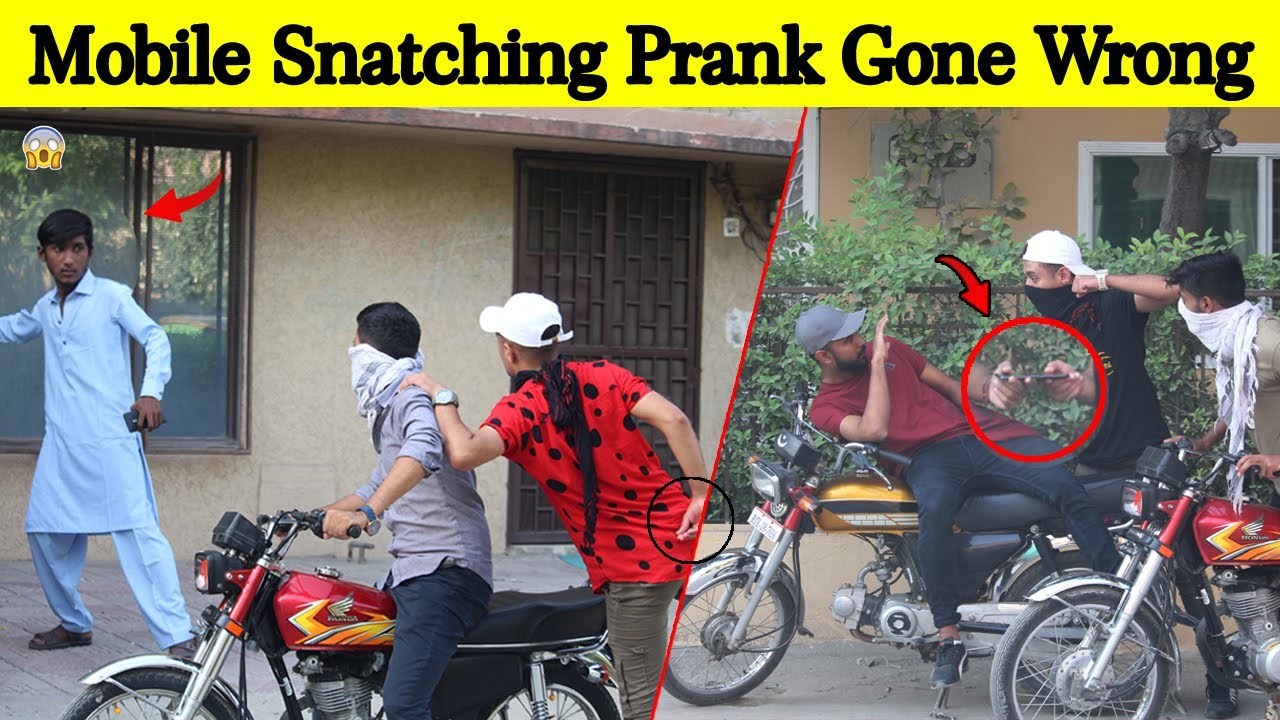MOBILE SNATCHING IN PAKISTAN PRANK - PART 2 with a Twist @Zerotohero41 ...