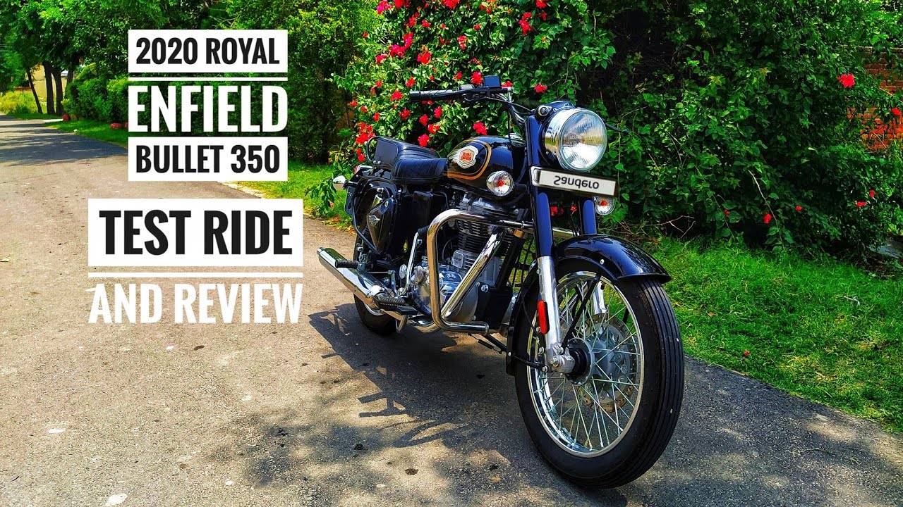 2020 Royal Enfield Bullet Standard 350 Test Ride And Review - YouTube