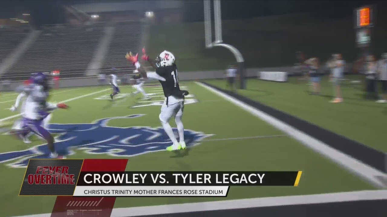 Tyler Legacy bounces back with win over Crowley - YouTube