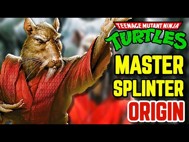 Master Splinter Origins - This Mutated Rat Is World's Best Ninjutsu ...