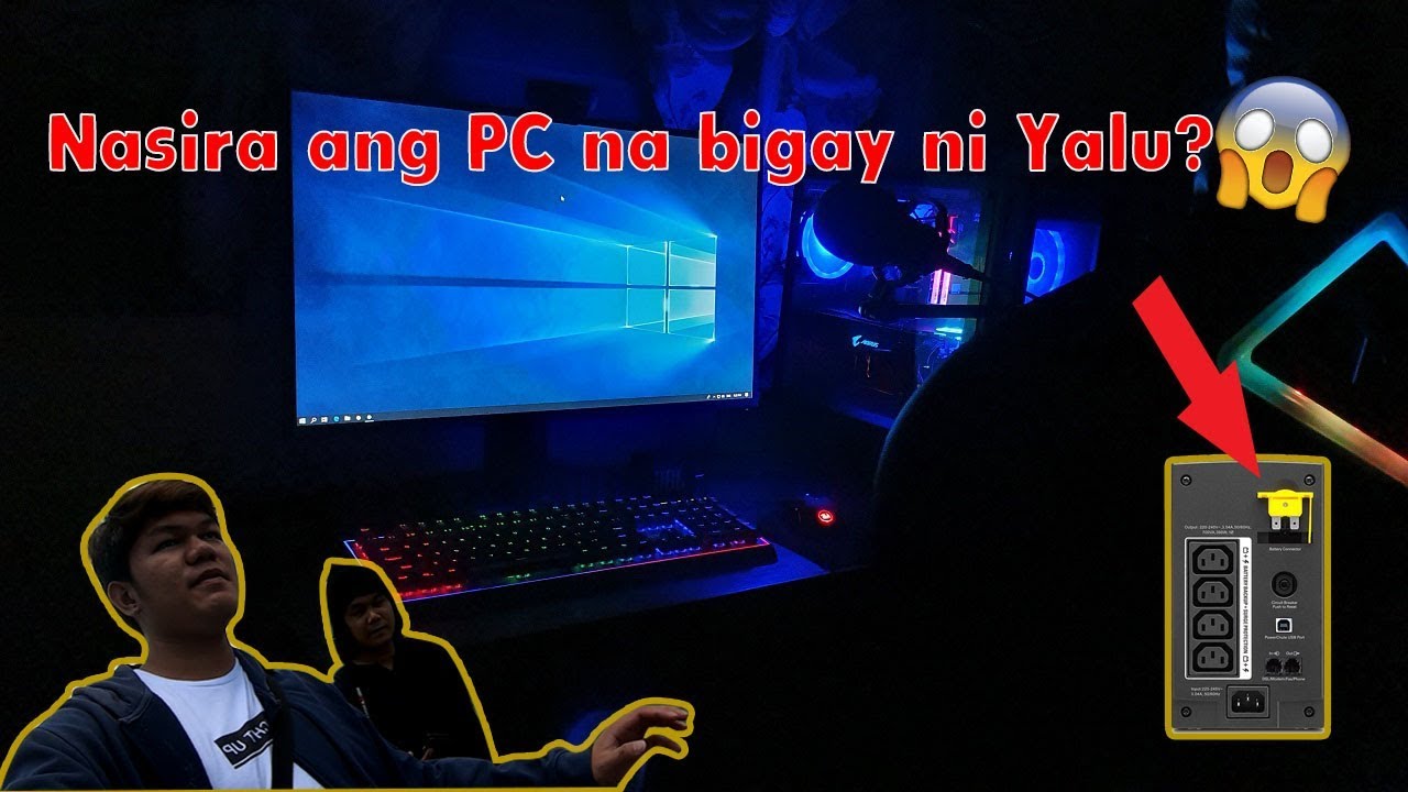 Ang PC na bigay ni Yalu_ok! - YouTube