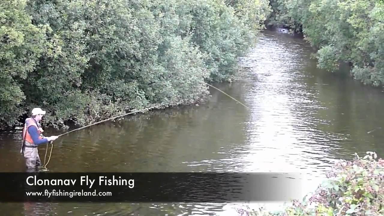 Fly Fishing for trout on the River Nire - Ireland - YouTube