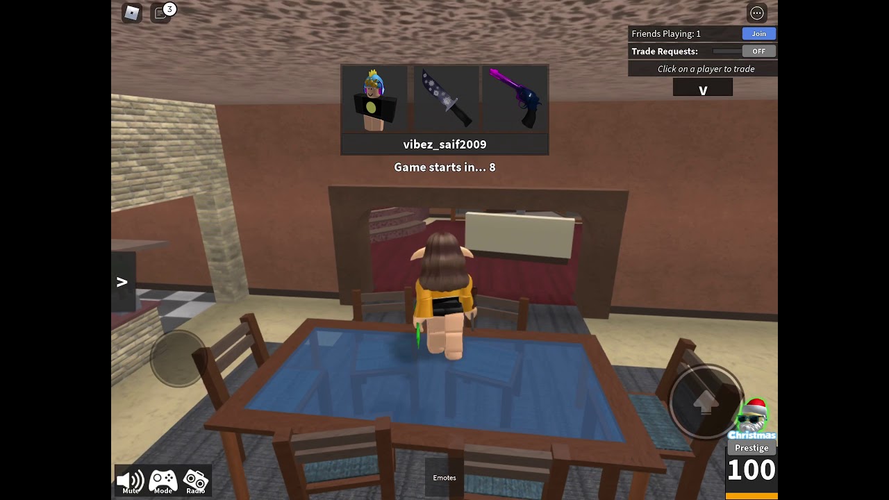 Normal mobile mm2 assassin mode - YouTube