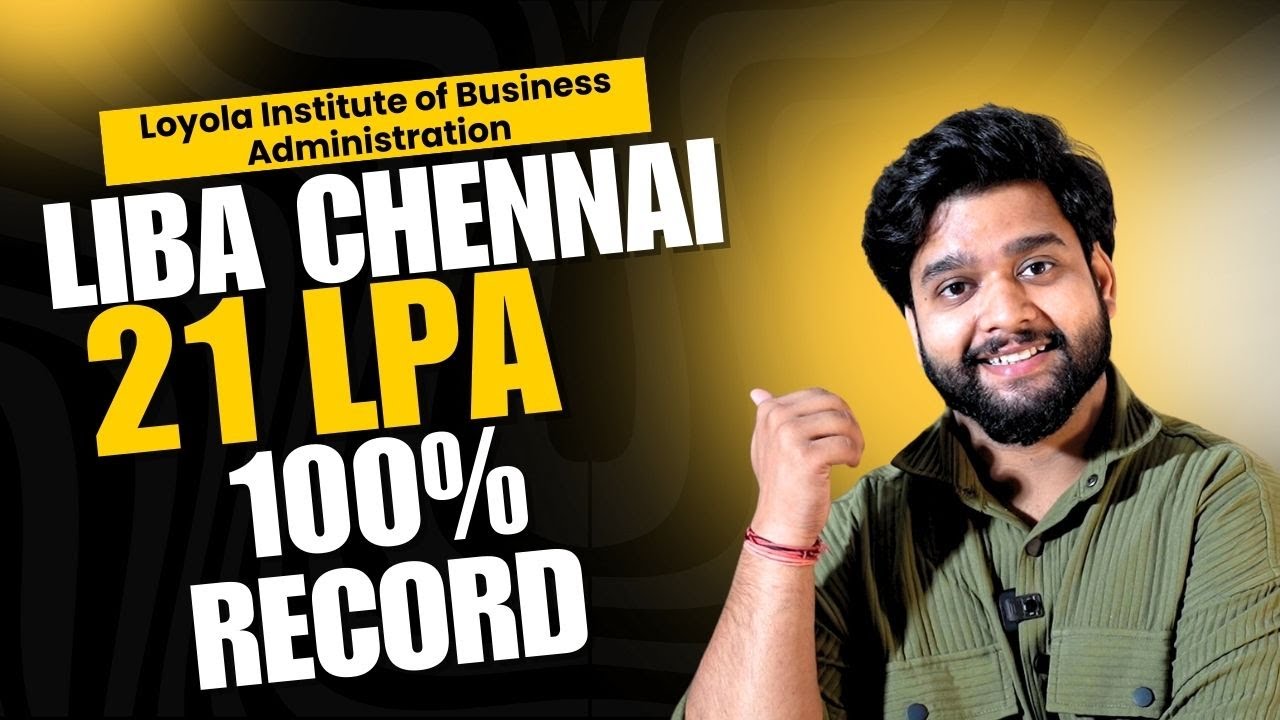 LIBA Chennai (Loyola Institute of Business Administration) Review | PGDM Admission, Fees ...
