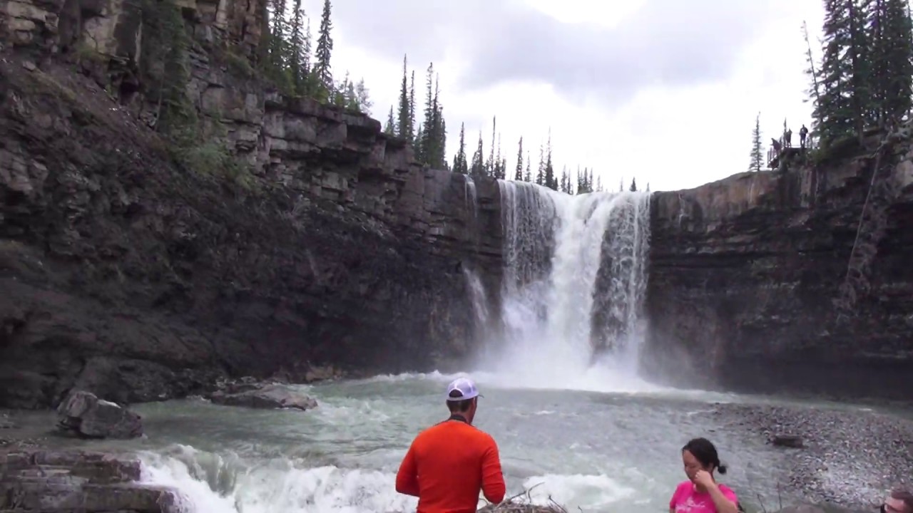 Crescent falls,Nordegg,Alberta Provincial Park Canada. - YouTube