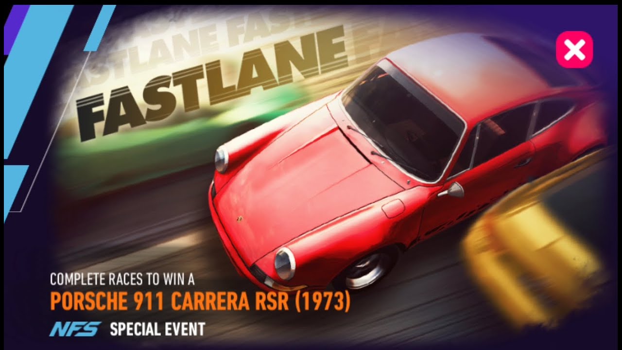 NFS No Limits | NFNL | Fastlane | Porsche 911 Carrera RSR (1973) | 150 ...