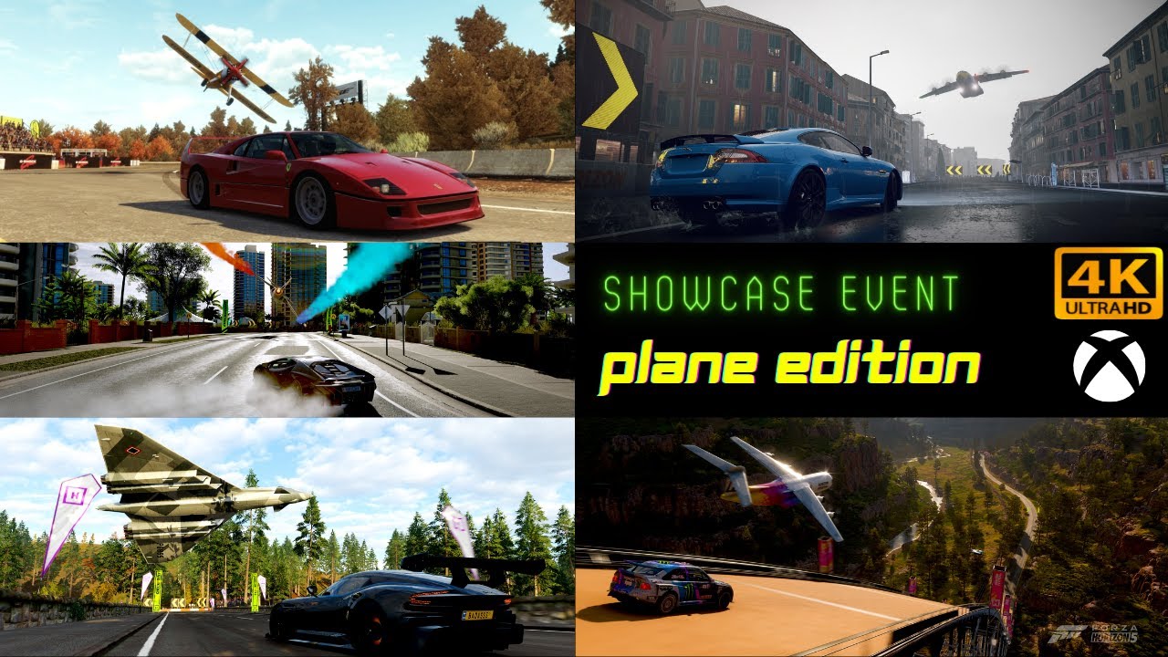 Evolution of Forza Horizon | Plane Showcase Events Comparison | XSX ...