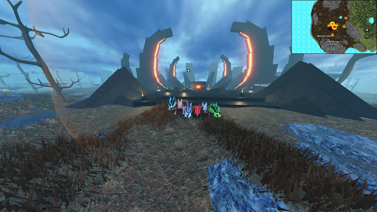 (Dinosaur arcade) fighting headless as 6 kentros and 1 Rex for fun ...