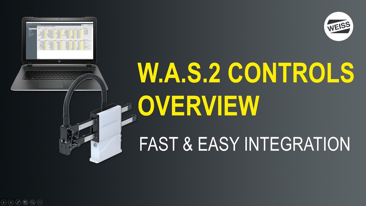 WEISS W.A.S.2 Controls Overview - YouTube