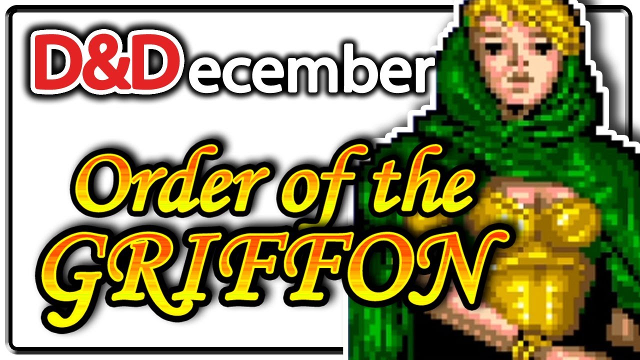 A Retro Turn Based RPG For D&December - Order of the Griffon! - YouTube