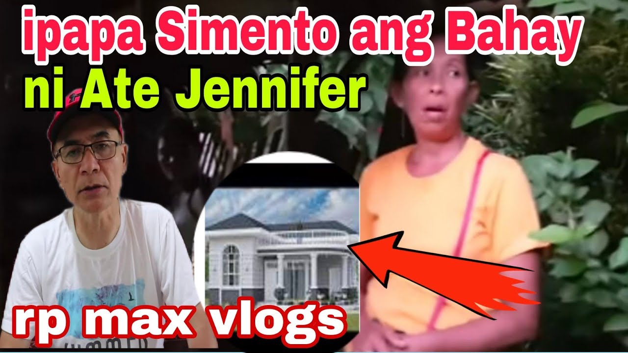 Wow! ipapa Simento ang Bahay ni ate Jennifer @rpmaxvlogs ...