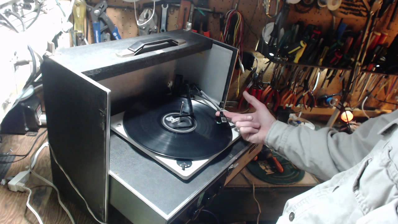 Marconi Fold-Out Record Player Video #6 - Drag Be Gone - YouTube