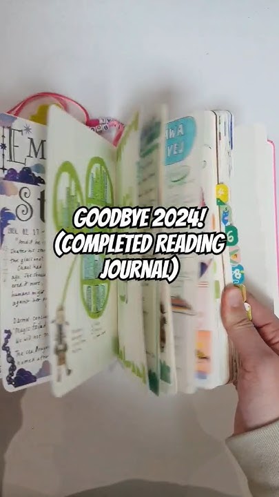 📚 Finished my reading journal for 2024! #booktube #bookjournal # ...