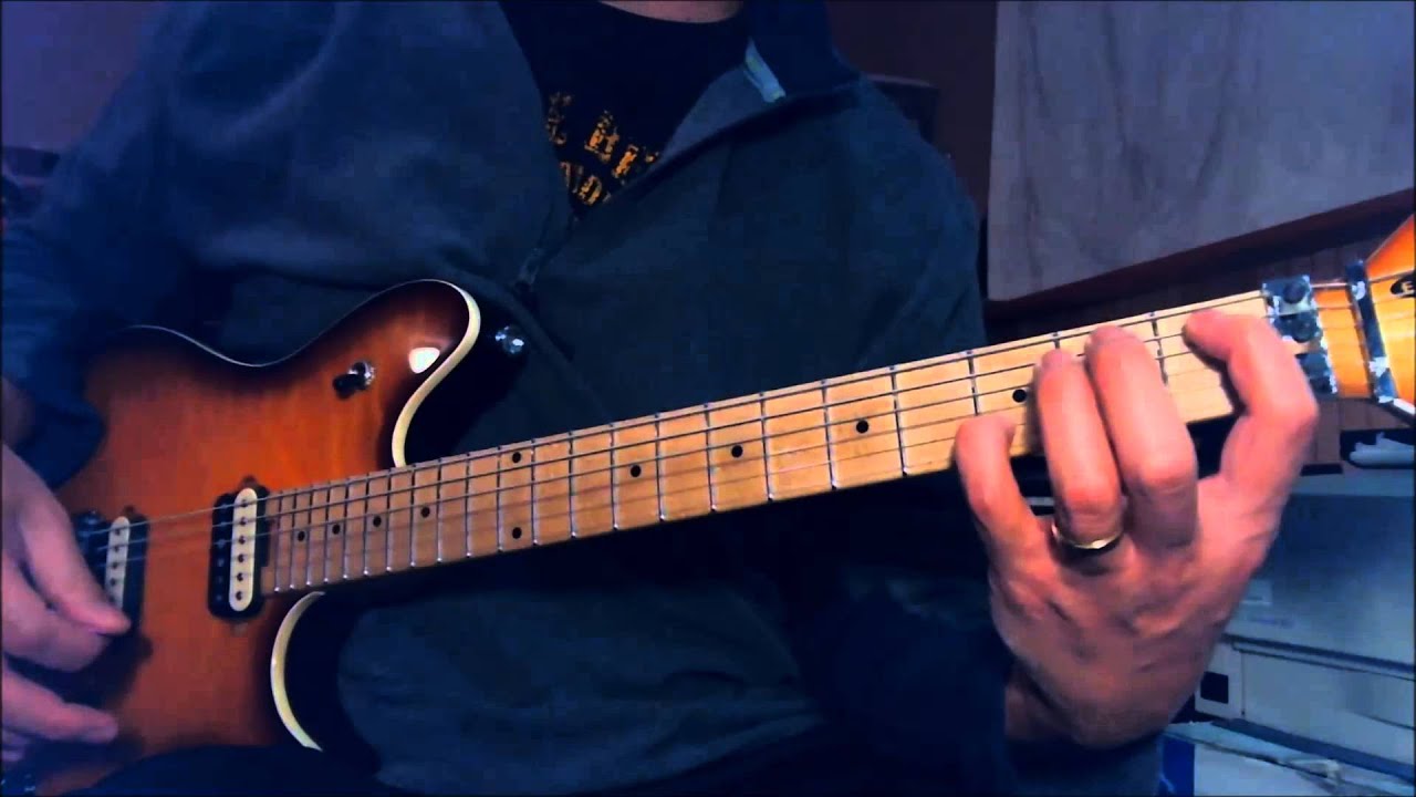 Tesla - Song and Emotion - Guitar lesson part 1 - intro and verse - YouTube