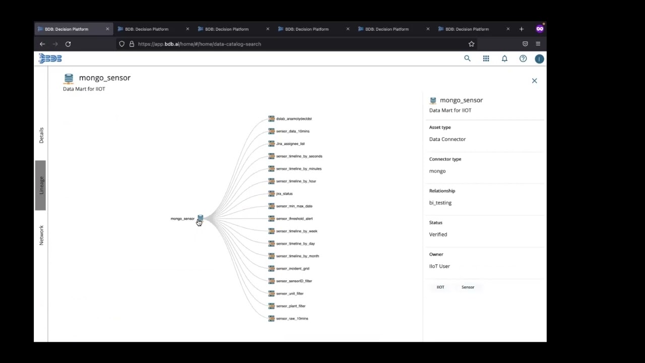 BDB Platform - Data Catalogue - YouTube