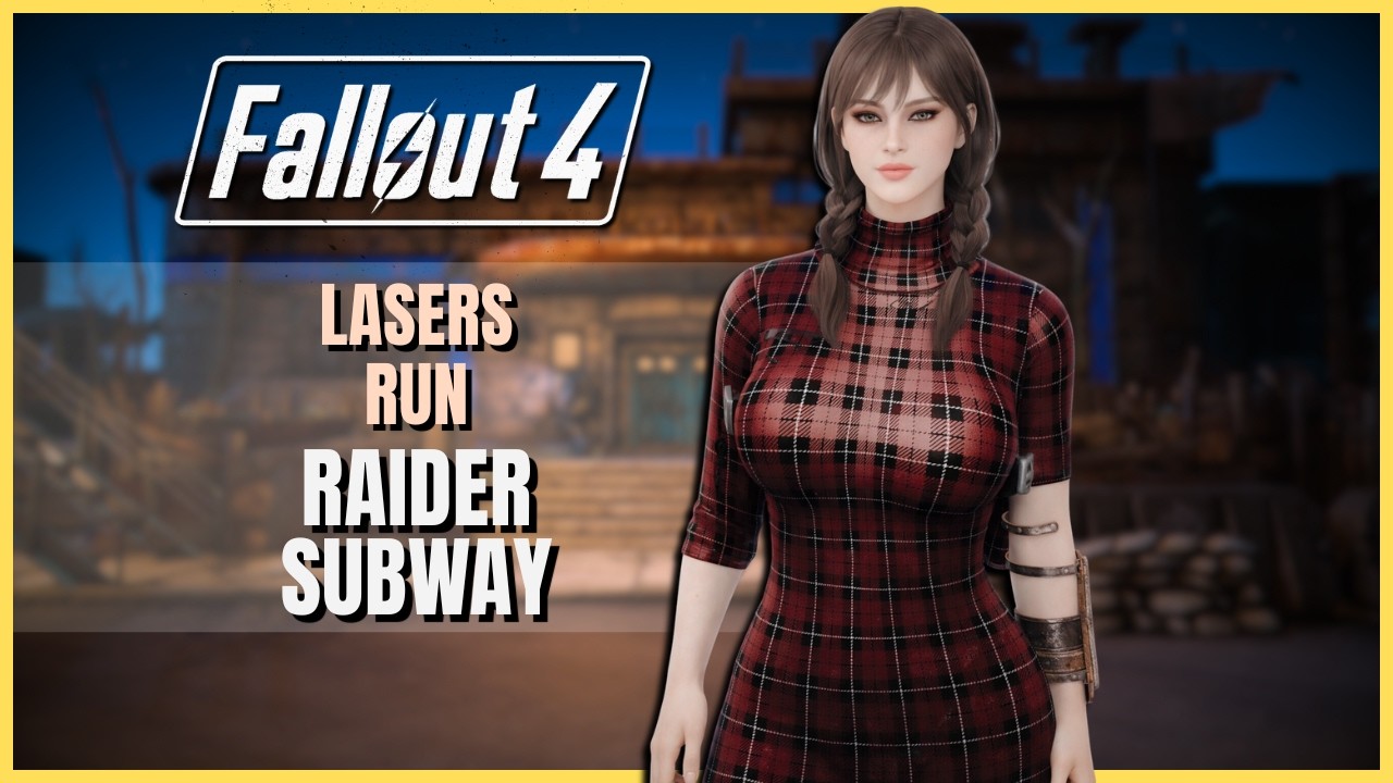 Fallout 4 With Lasers | A Cool Raider Hideout | Part 11 - YouTube