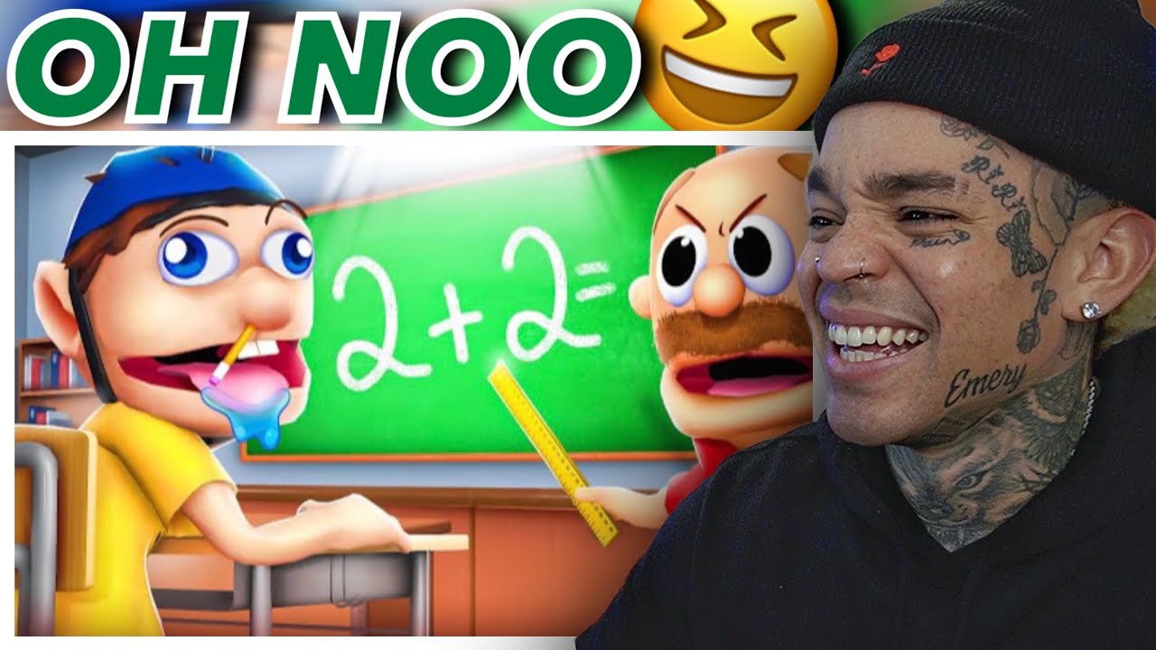 SML VR: Jeffy Goes To School! | Here's Jeffy [reaction] - YouTube