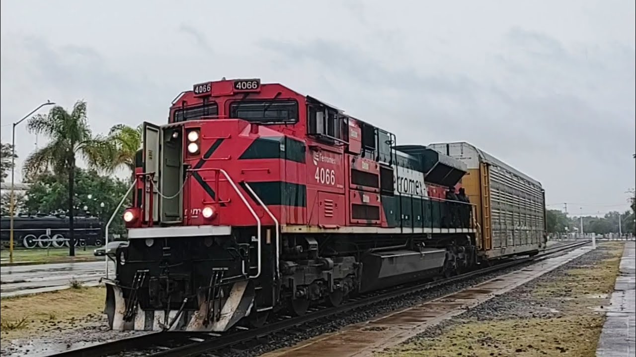 Bajo la Lluvia es el Último Video del Año 2024, un Épico NANO AUTOMOTRIZ de FXE N° 4066 SD70ACe ...