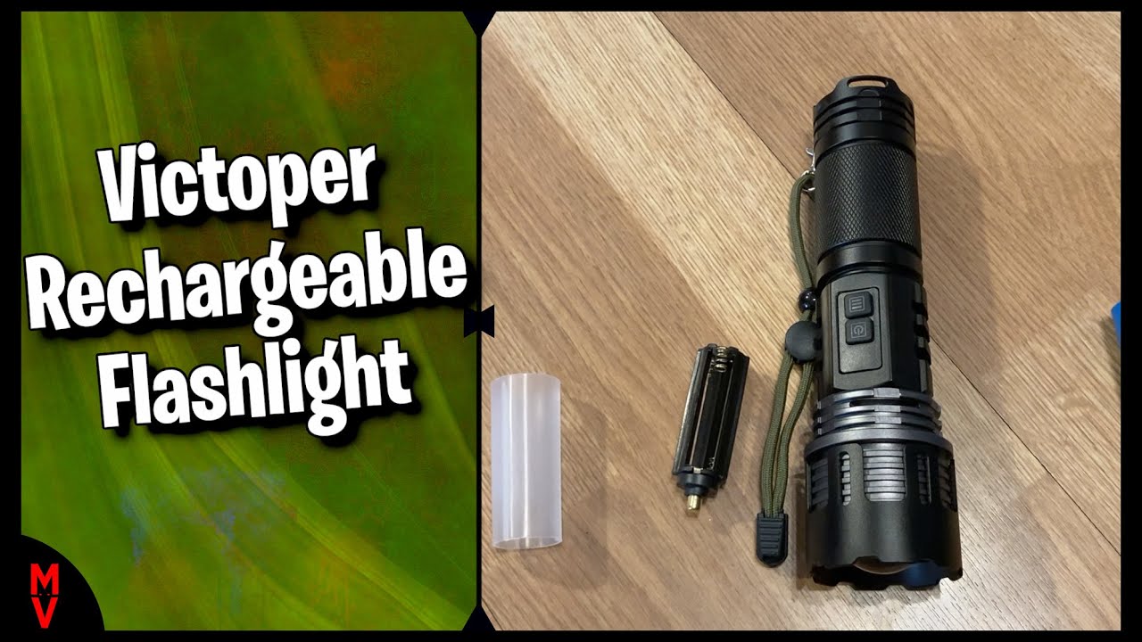 Best Camping Flashlight? Victoper Recharageable Flashlight ...