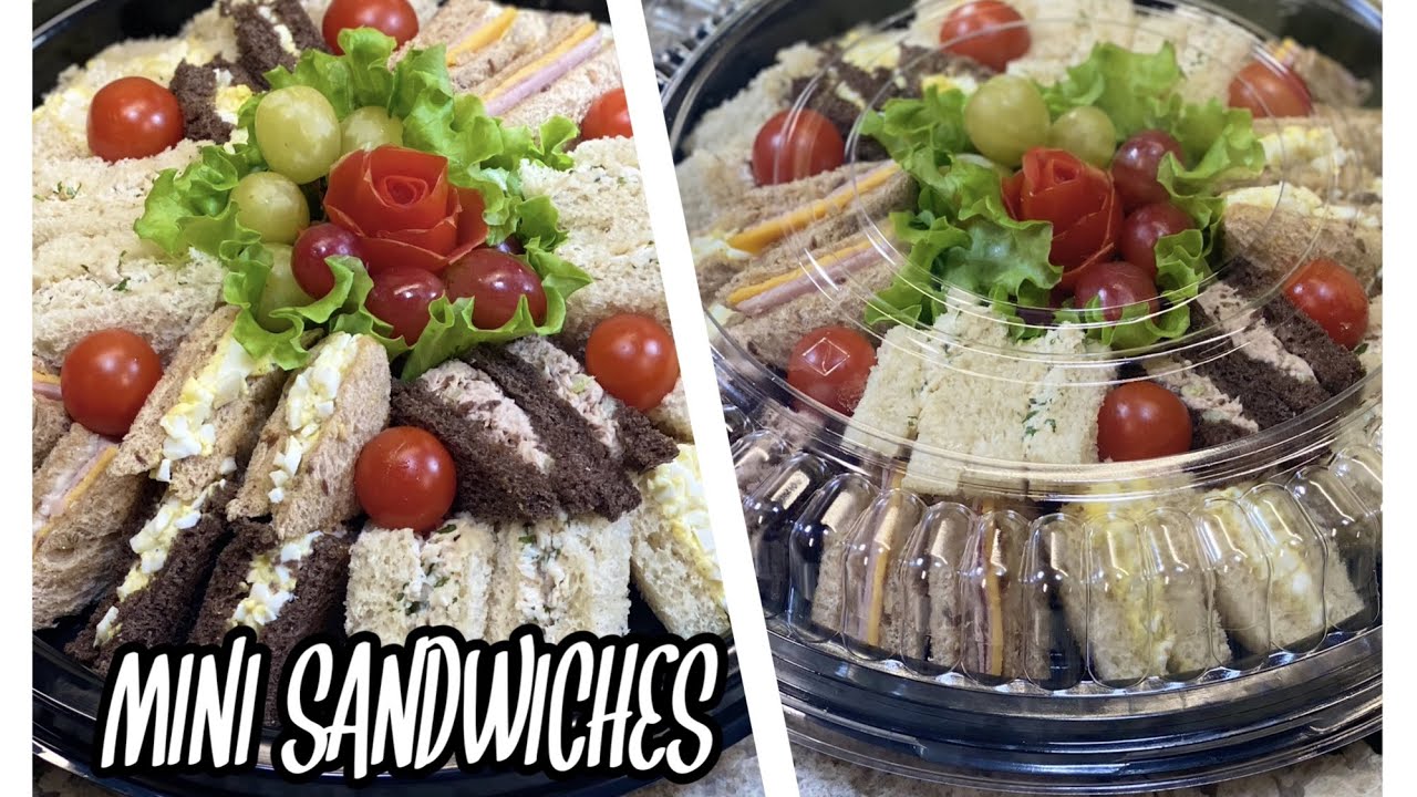 Bandeja Mini Sandwich - YouTube