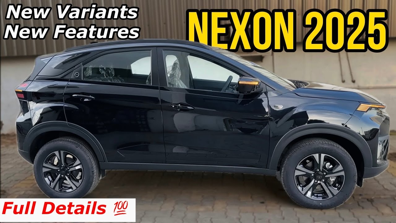 New Tata Nexon Facelift 2025 | New Features | New Variants | Full ...