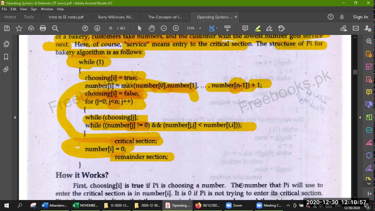 Lecture19: Critical sections algorithm3 ,Bakery algorithms - YouTube