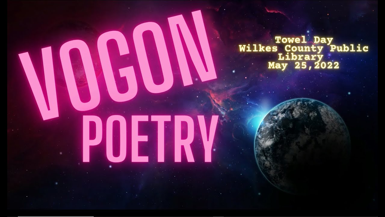Vogon Poetry Reading - YouTube