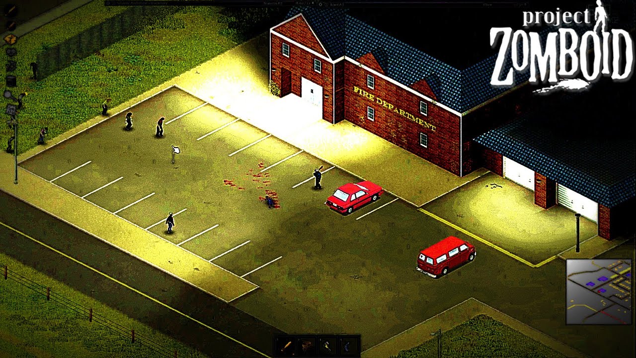 Looting The Fire Station (Project Zomboid ep6) - YouTube