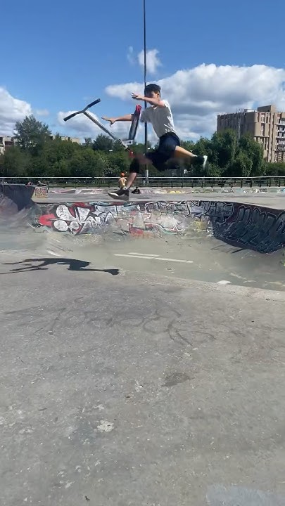 День 2 / добирать? #scootering #самокат #scoot #трюкинасамокате # ...