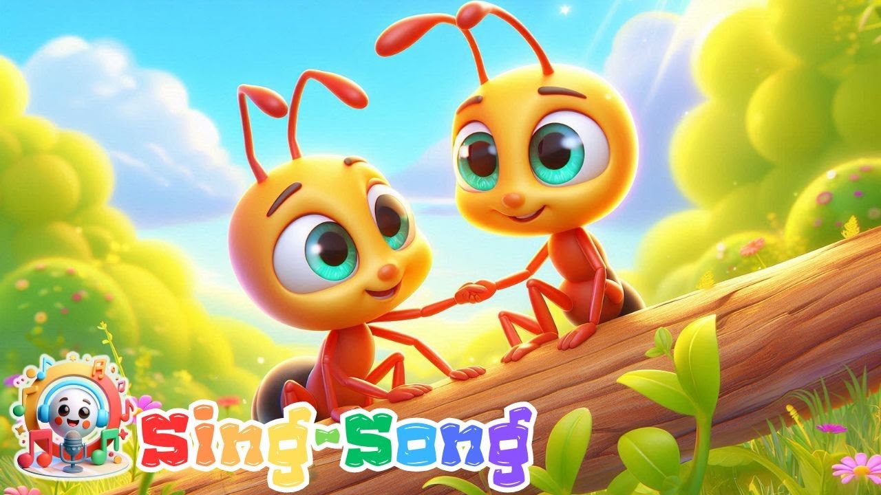 Ants Marching Song for Kids | Fun Learning & Teamwork | Educational Ant ...