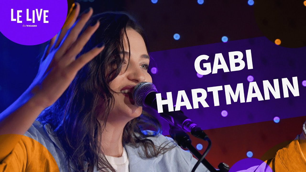 Gabi Hartmann l'instant de grâce dans Le Live du Figaro - YouTube