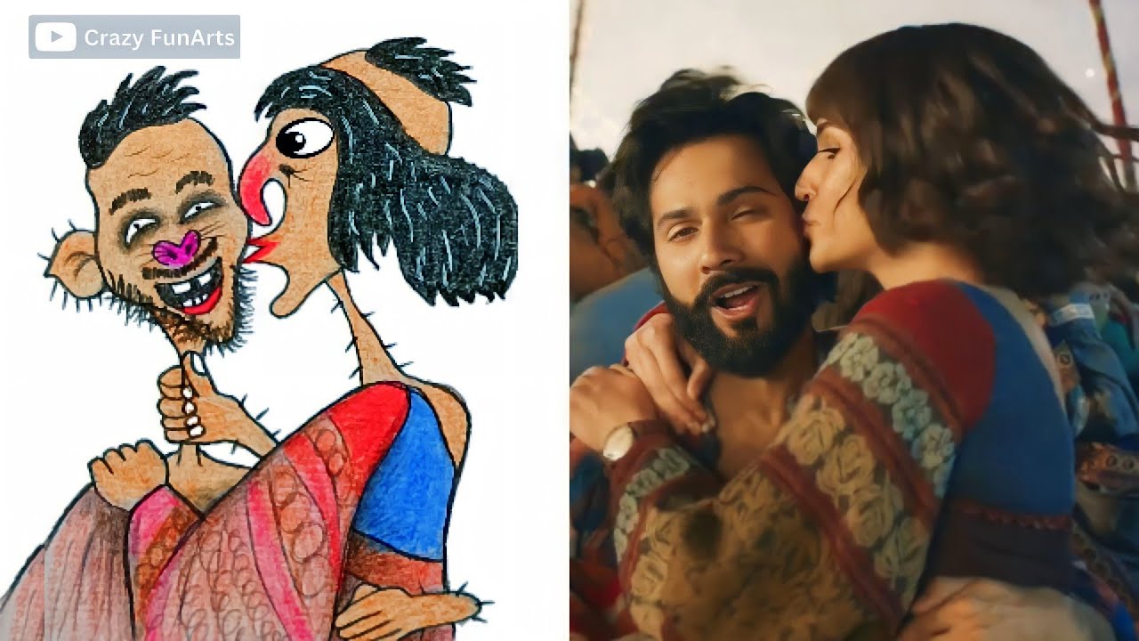 Jungle Mein Kaand Memes Drawing | Bhediya | Varun Dhawan | Kriti Sanon ...