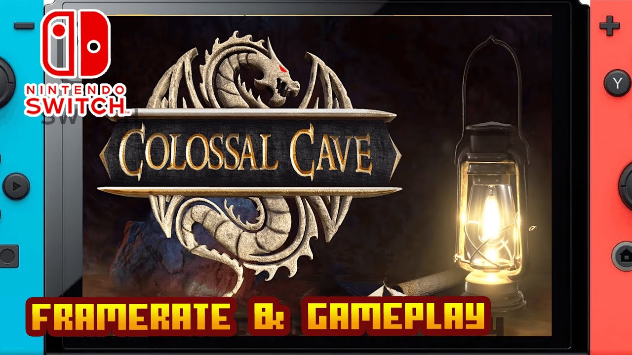 Colossal Cave - (Nintendo Switch) - Framerate & Gameplay - YouTube