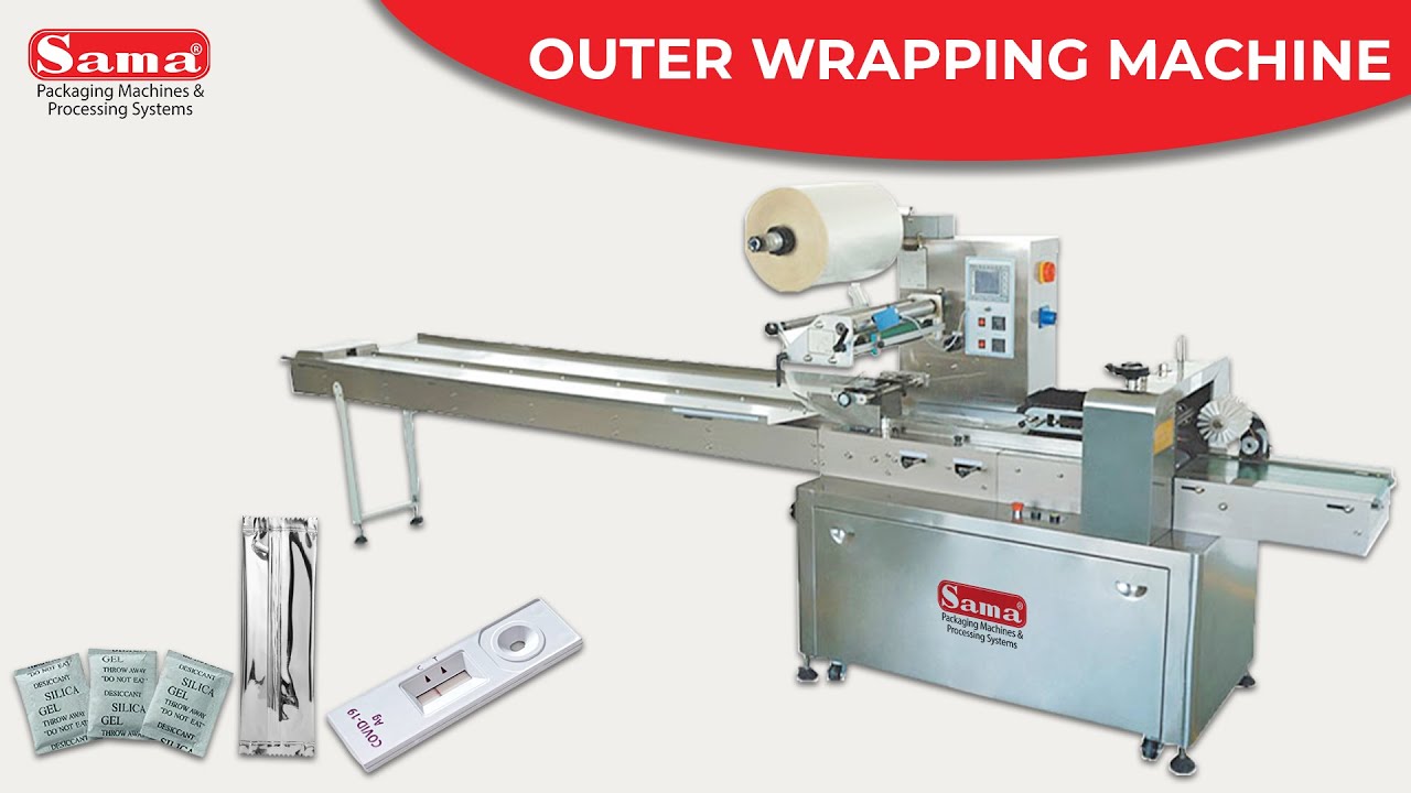 Outer Wrapping Machine Model TP - 150 - YouTube
