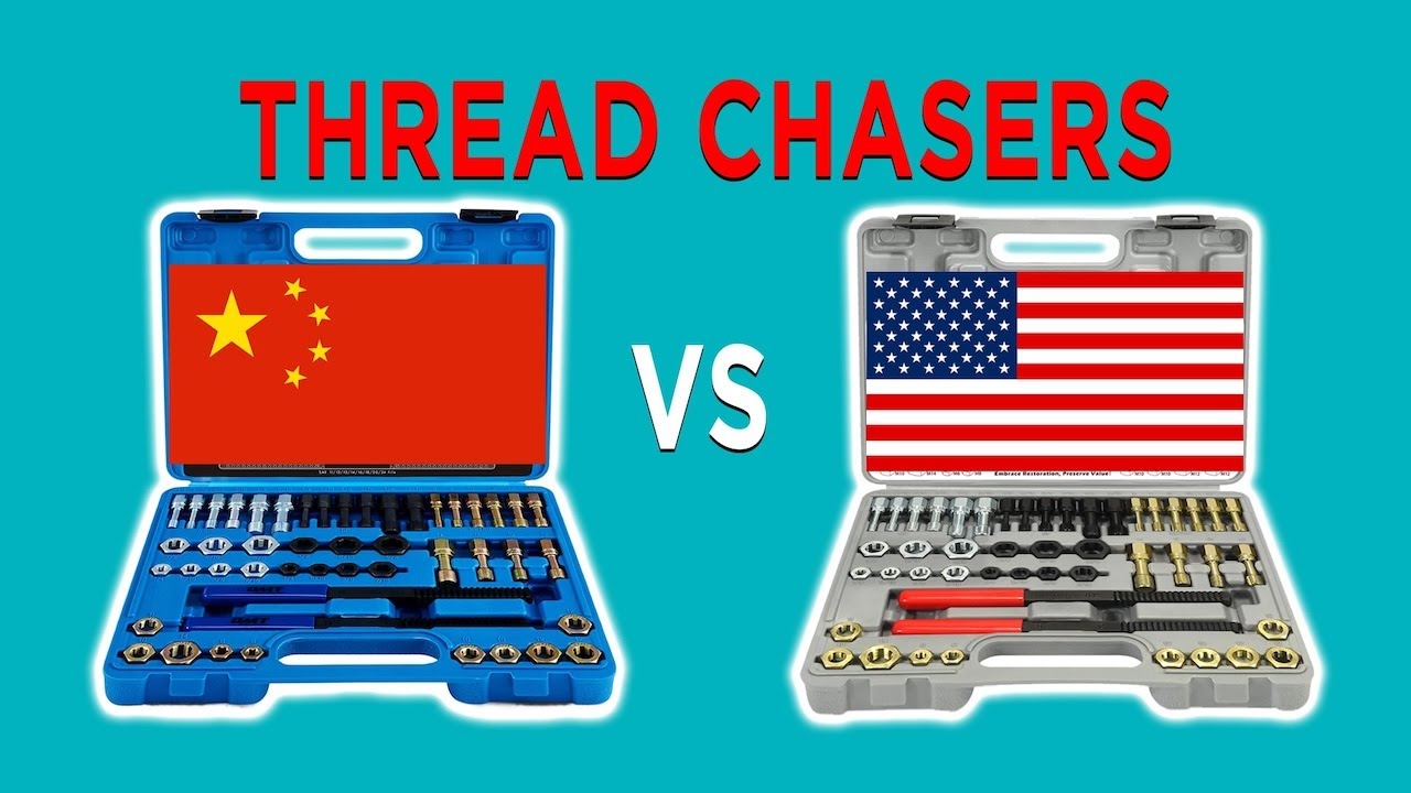 Bolt Thread Chaser Sets China vs USA - YouTube