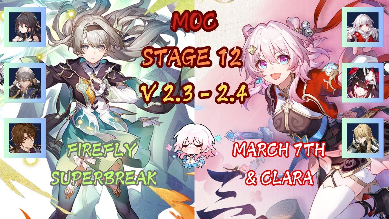 March 7th E0 And Clara E3s1 Firefly E0s0 V 2 4 3 Stars Honkai