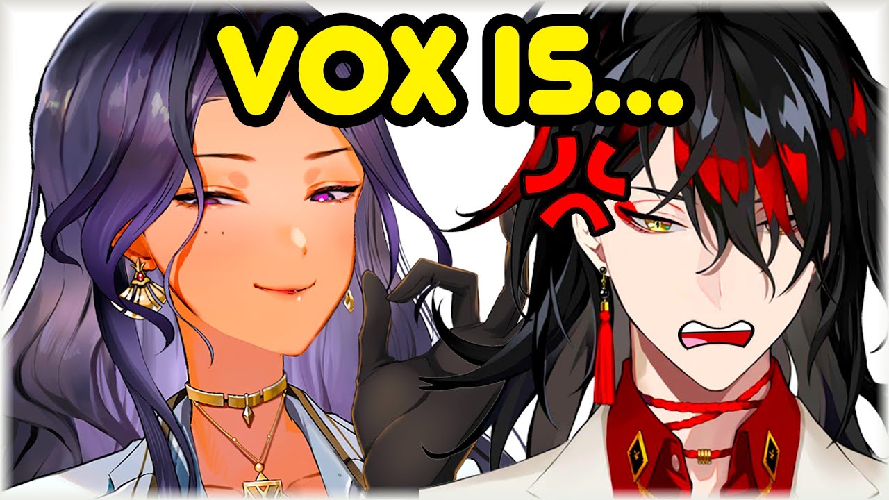 Scarle's Impression Of Vox Akuma Off Stream... - YouTube