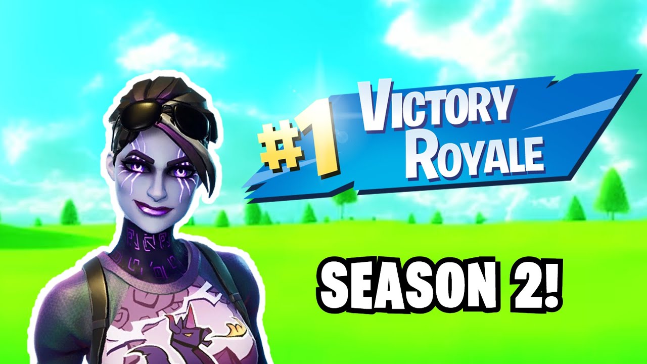 Winning in Season 2! Fortnite Solos - YouTube