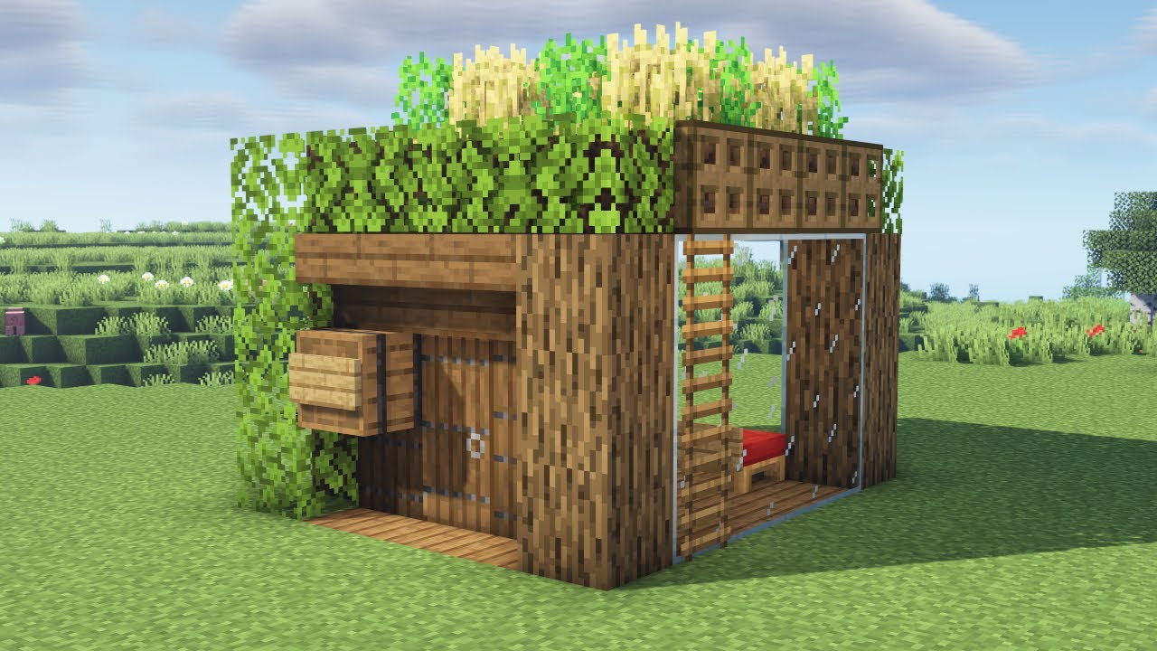 ⚒️ Minecraft | How to Build a Small Starter House - YouTube