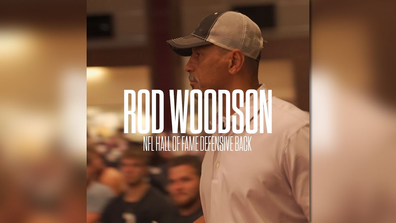 Rod Woodson Talks to Football Team - YouTube