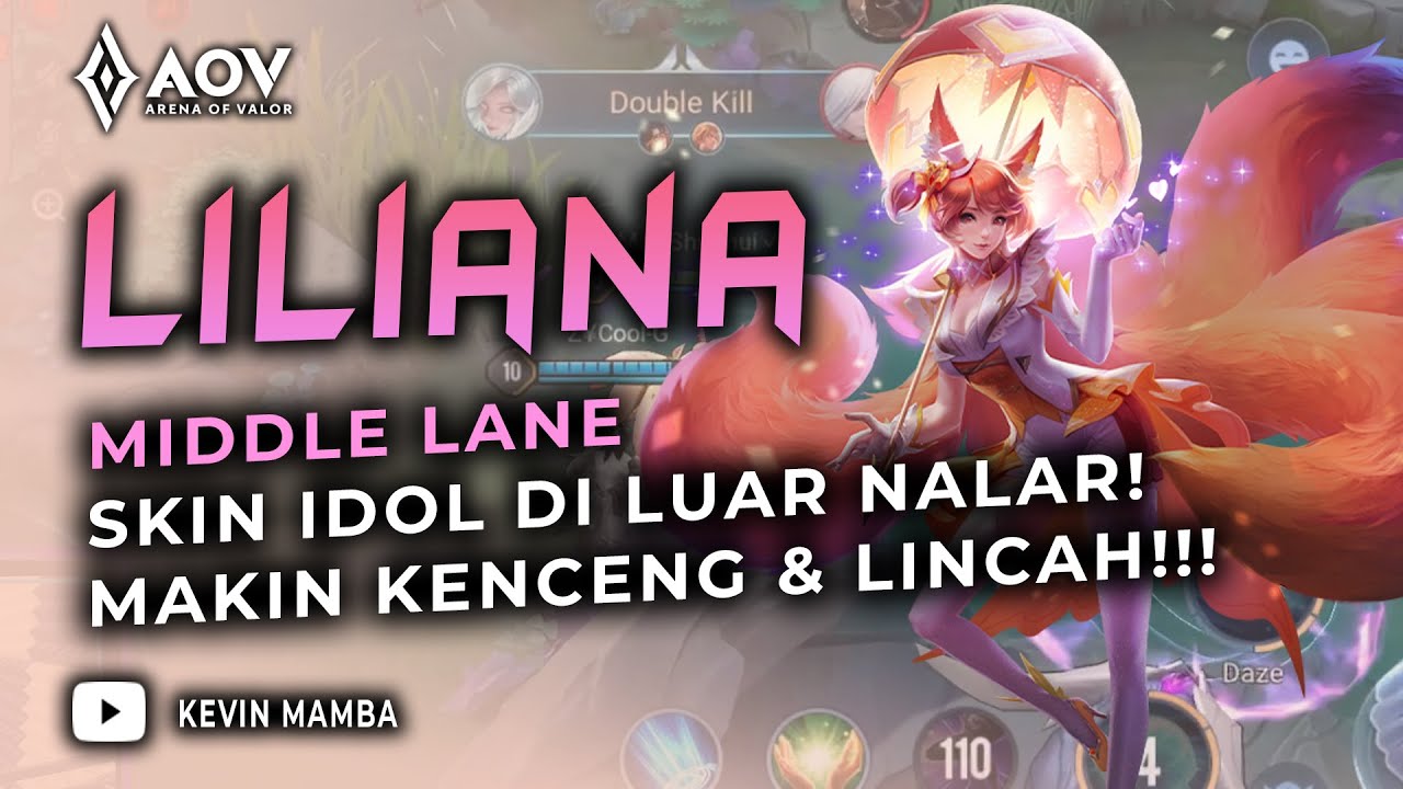 LILIANA MIDDLE LANE PAKAI SKIN IDOL BIKIN TAMBAH LINCAH KENCANG DI LUAR ...